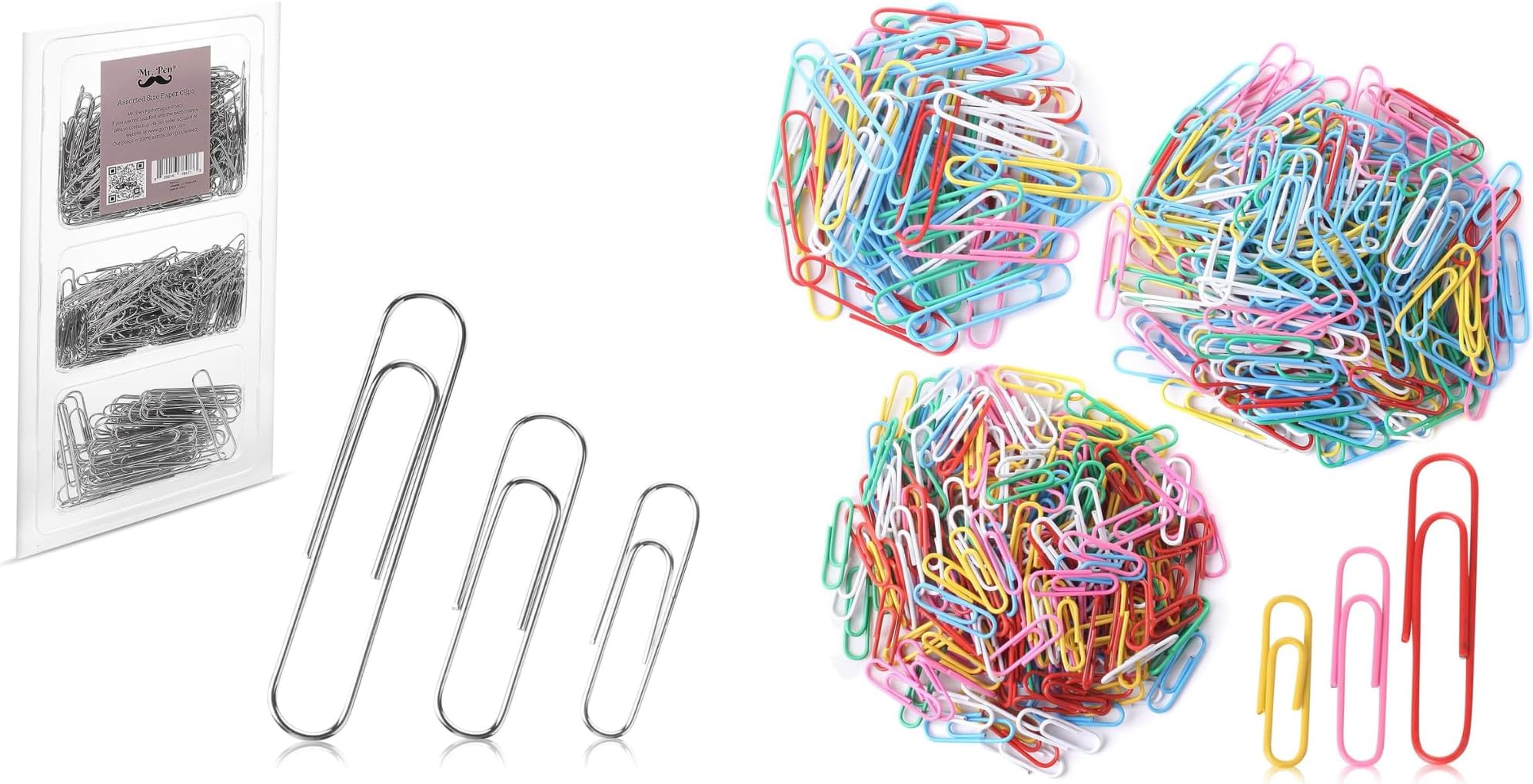 Amazon.com : Mr. Pen- Paper Clips Set, 900 Pack : Office Products