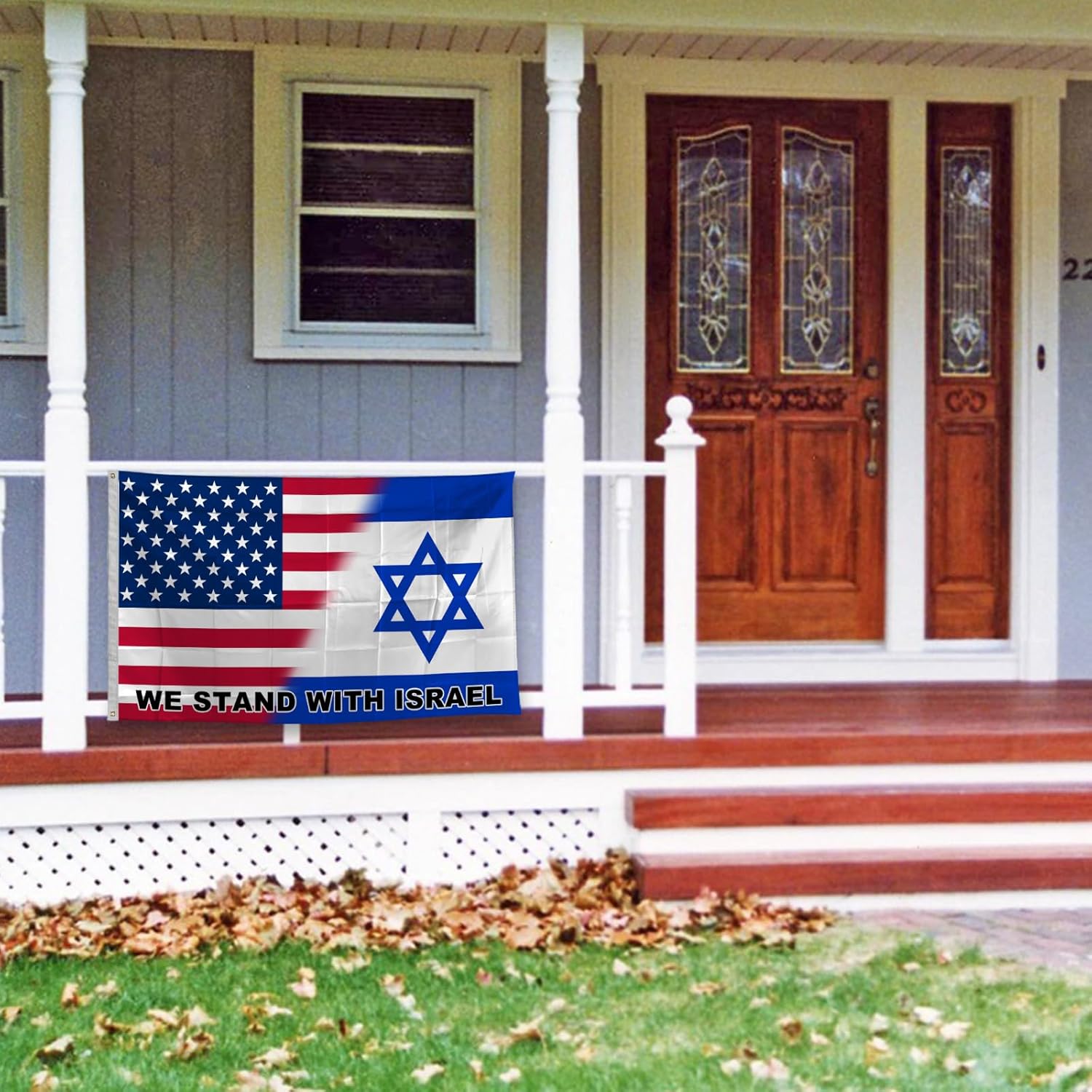 Bandera israelí We Stand with Israel Flag I Stand with Israel Forever ...