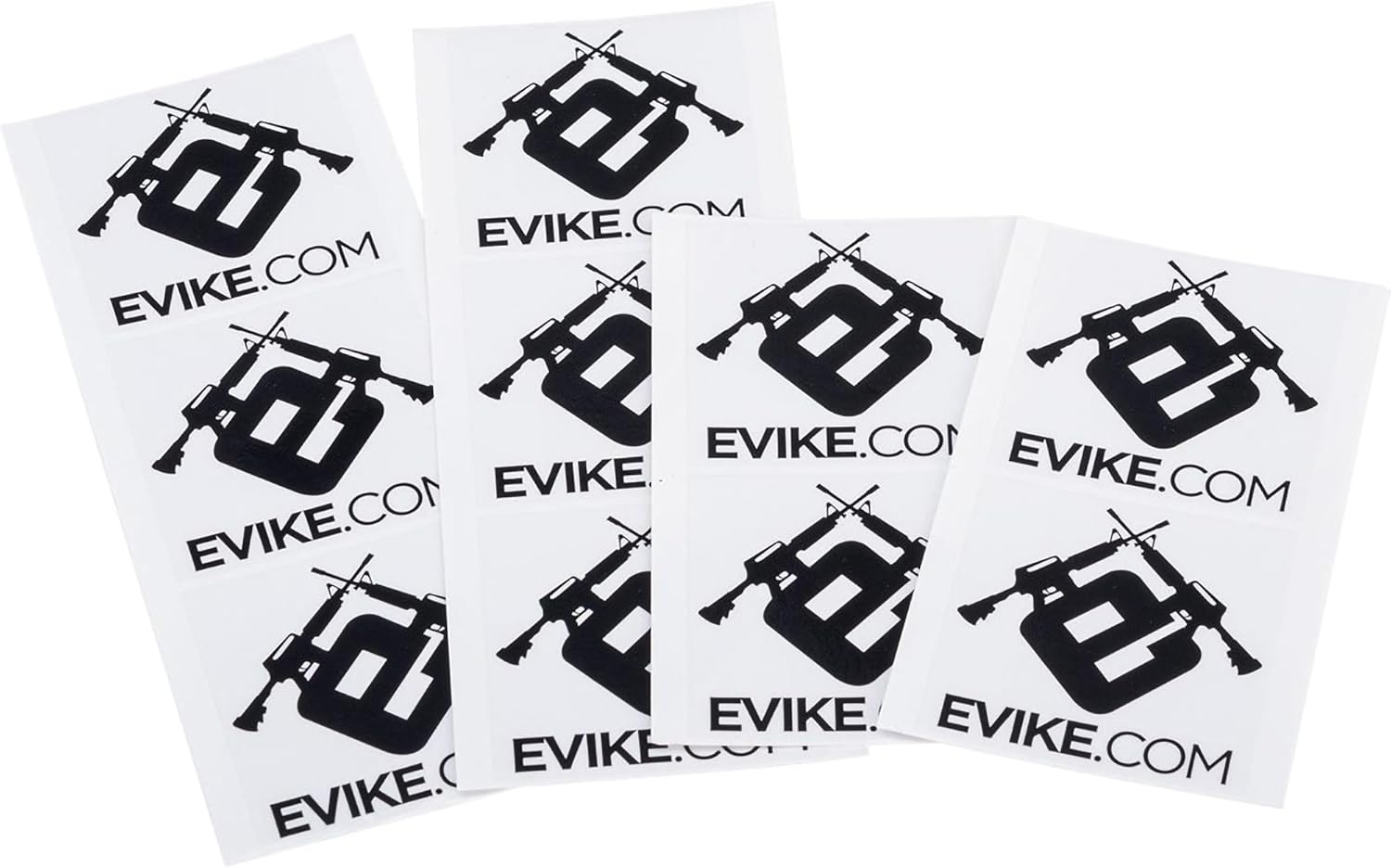 Amazon.com : Evike Airsoft - 2.25" Square Clear Decal/Sticker - Set of ...
