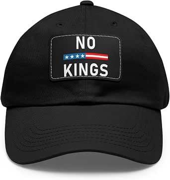 Amazon.com: No Kings Hat Baseball Cap Adjustable Patriotic Anti Trump ...