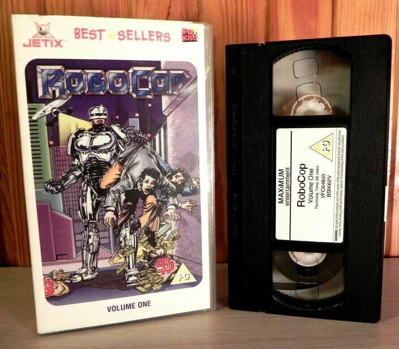 Robocop (Animated): Volume 1 (Vhs) : Amazon.co.uk: DVD & Blu-ray