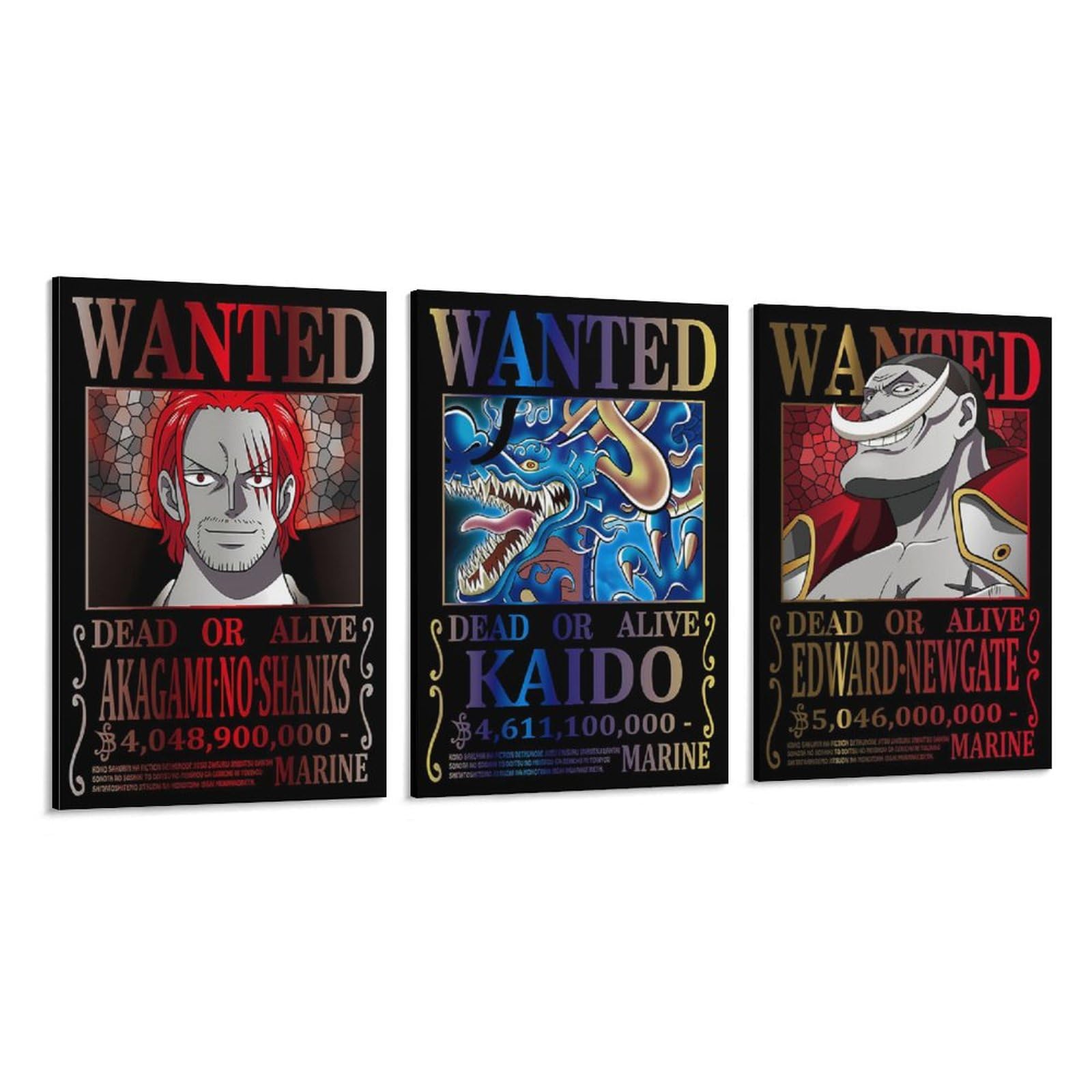 One Piece Wanted Posters Shanks Just Finished Drawing Shanks Wanted