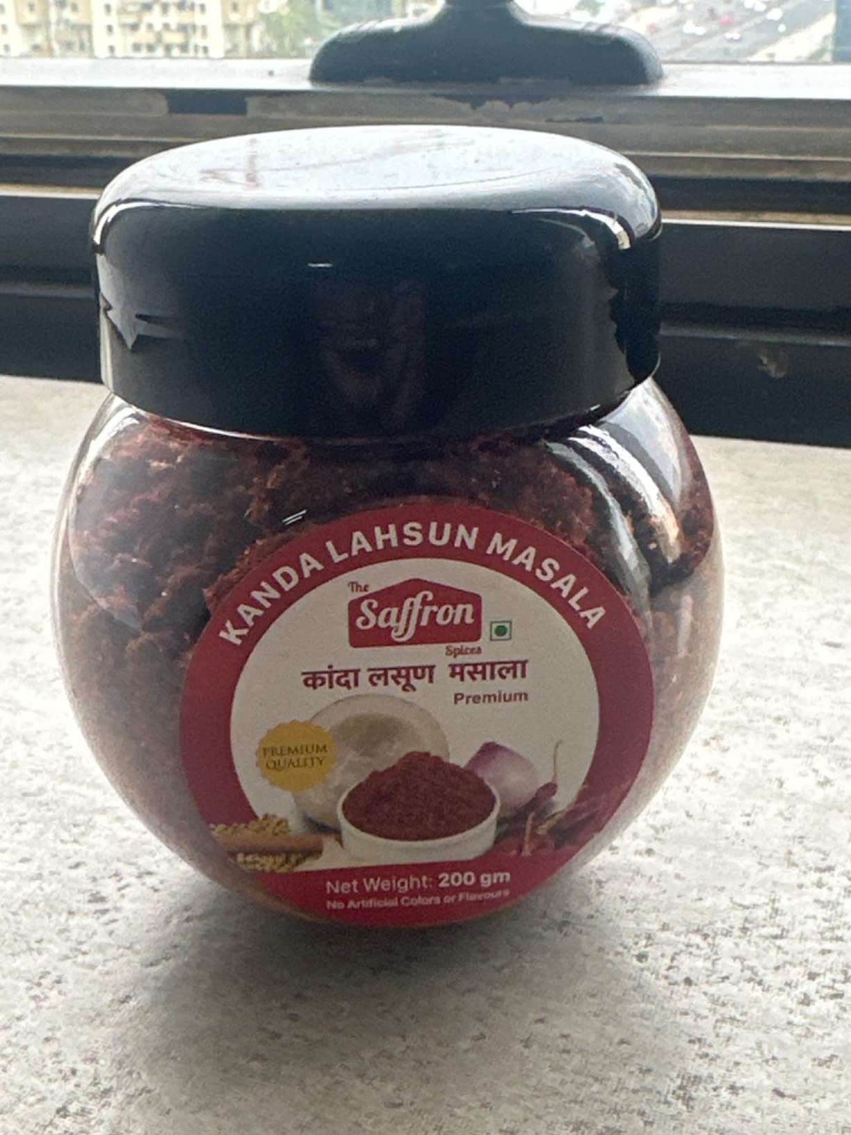 Saffron Kanda Lasun Masala 1 Kg (200gm*5 Pack) : Amazon.in: Grocery ...