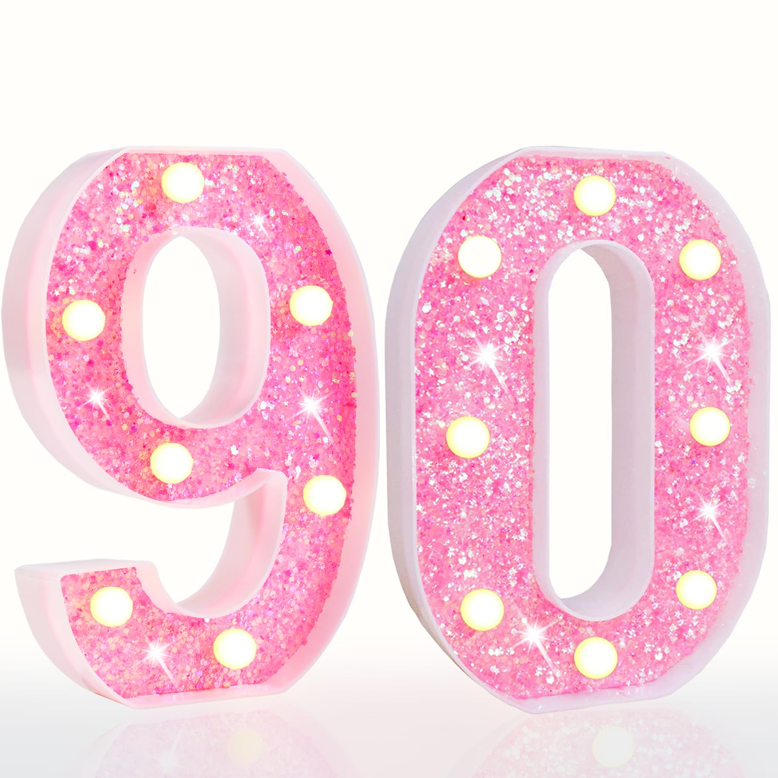 Snapklik.com : Marquee Numbers Lights, Light Up Numbers Battery Powered ...