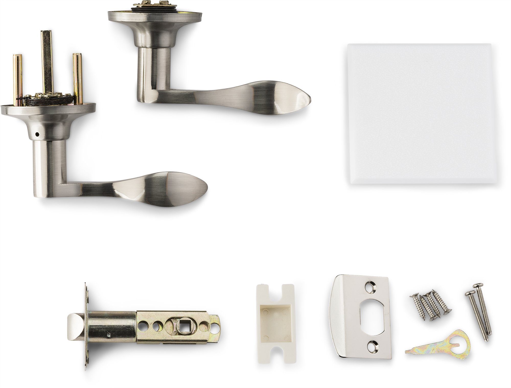 Snapklik.com : Berlin Modisch Passage Lever Door Handle Non-Locking ...