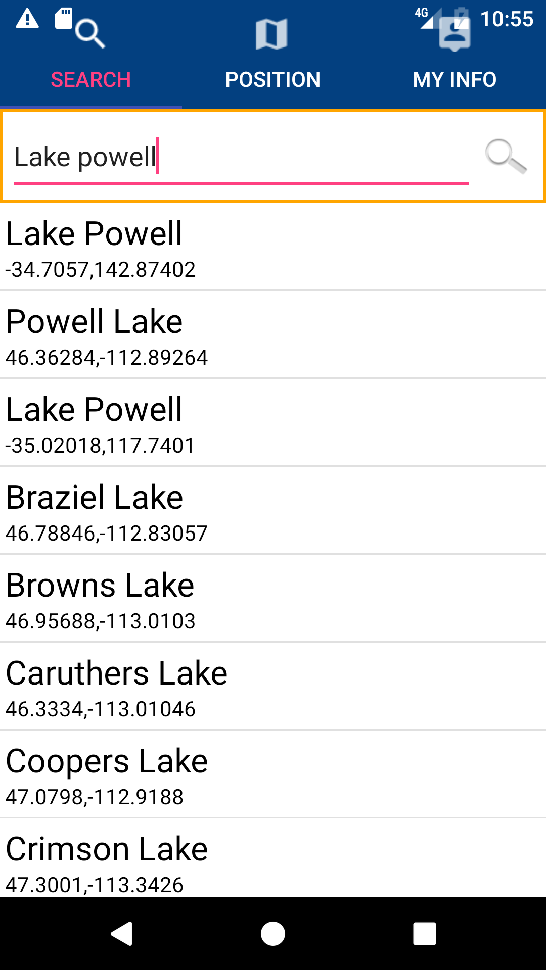 Lake Powell gps fishing charts - App on Amazon Appstore