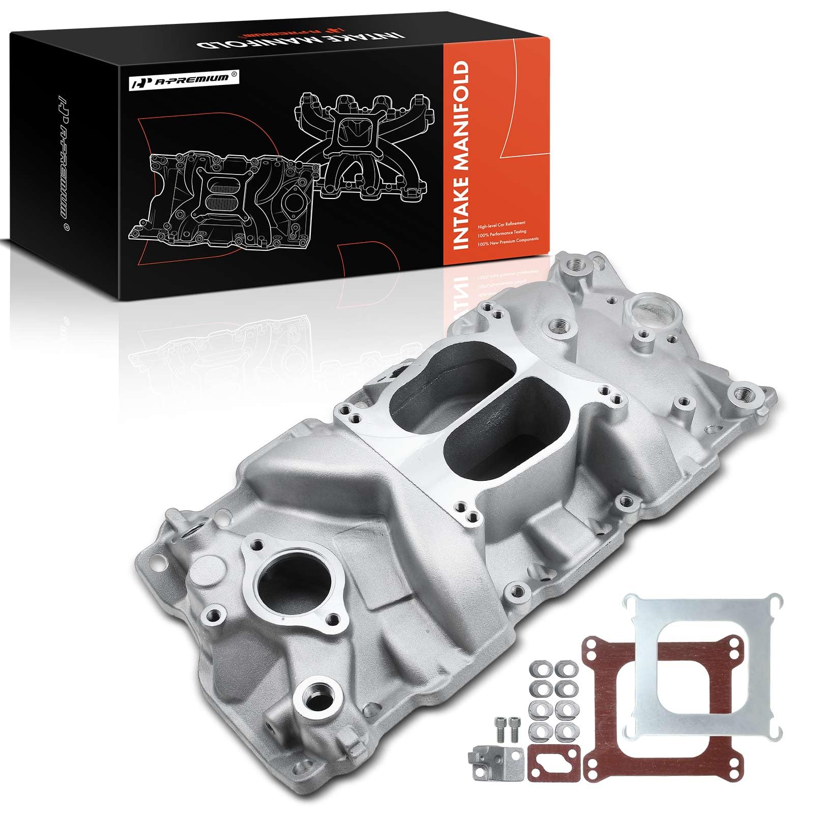Amazon.com: A-Premium Aluminum Dual Plane Intake Manifold W/Gaskets ...
