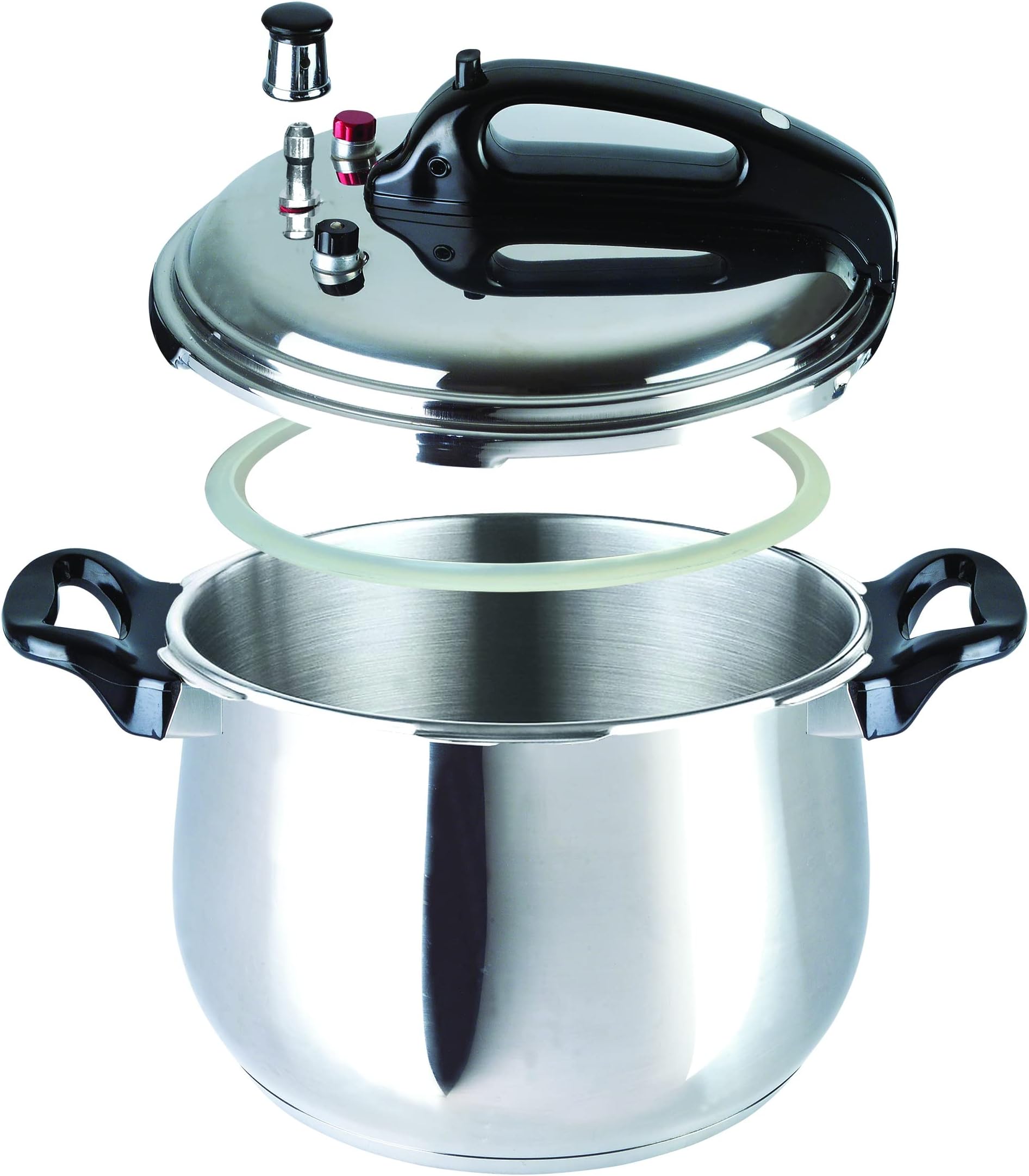 Amazon.com: Bene Casa Stainless-Steel, 5.3-quart Pressure Cooker, 5 ...
