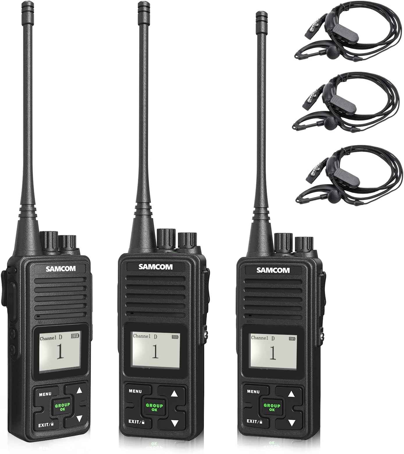 Amazon.com: Rugged Radios Two Way 5W Handheld Radio Walkie Talkie for ...