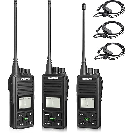 Amazon.com: Long Range Radio Walkie Talkies for Adults, SAMCOM FPCN30A ...