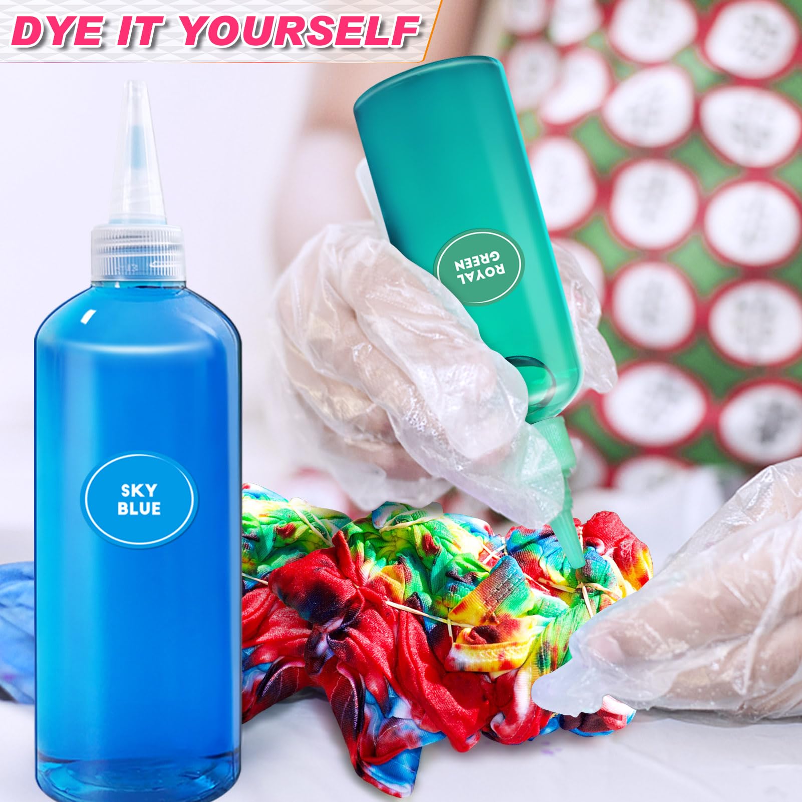 Snapklik.com : PATIFEED Tie Dye Kit - Tie Dye Kits For Kids