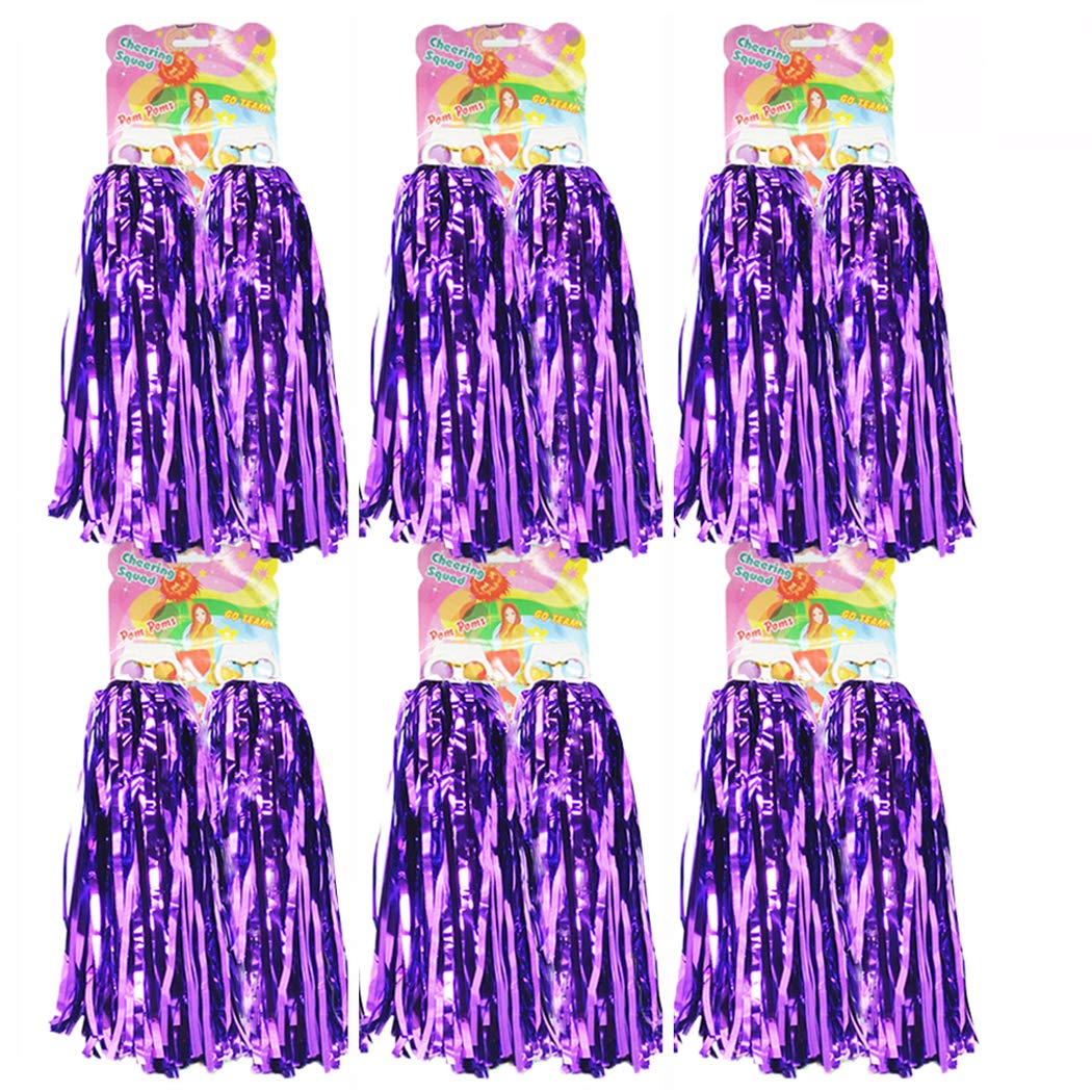 Snapklik.com : Hatisan 12 Pack Cheerleading Pom Poms, Cheerleader ...