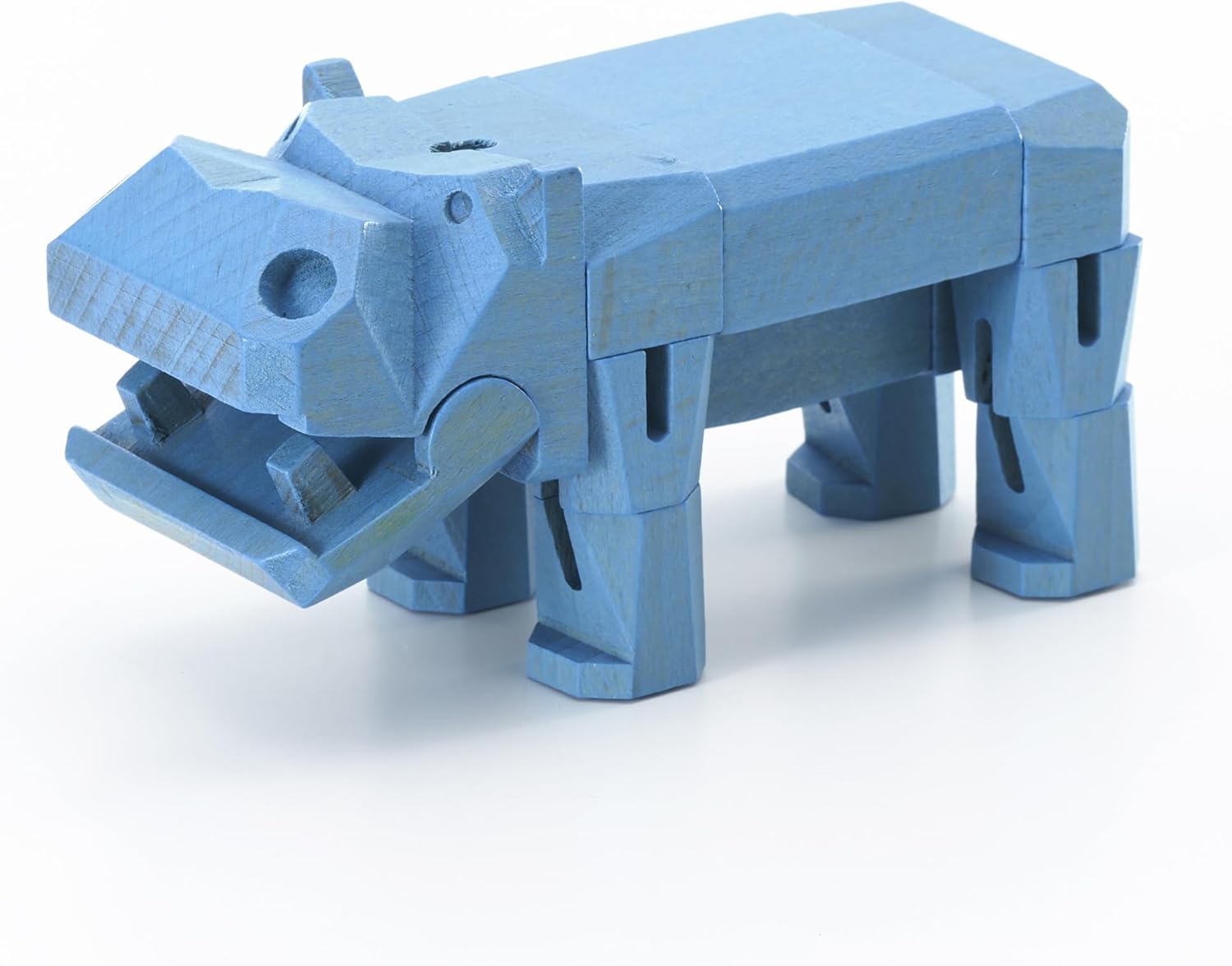Amazon.com: Morphits Hippo Wooden Eco-Friendly Animal Morphing 3D ...