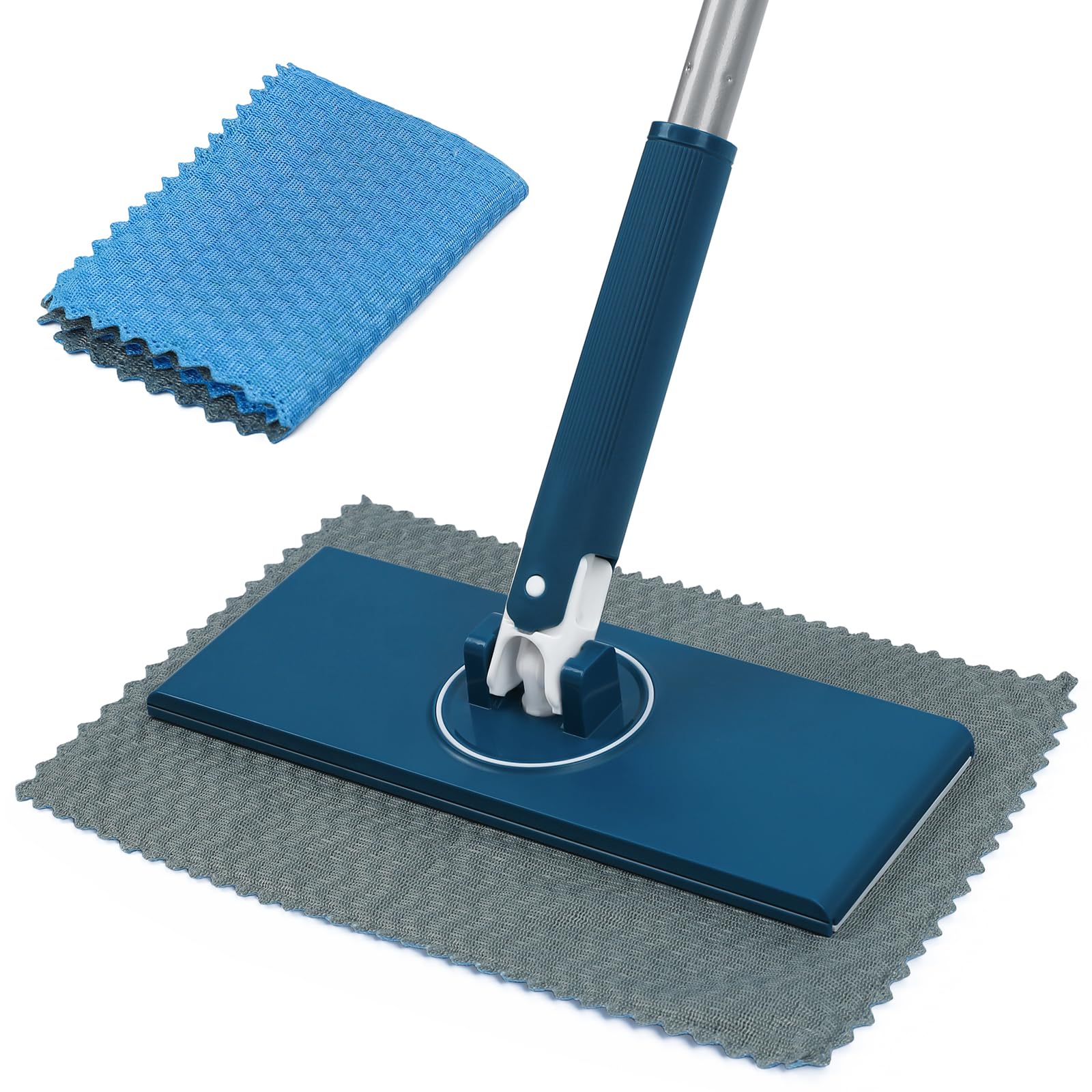 Amazon.com: Mini Mop Cleaning Tool Flat Sweeper Mop with 2 Washable and ...