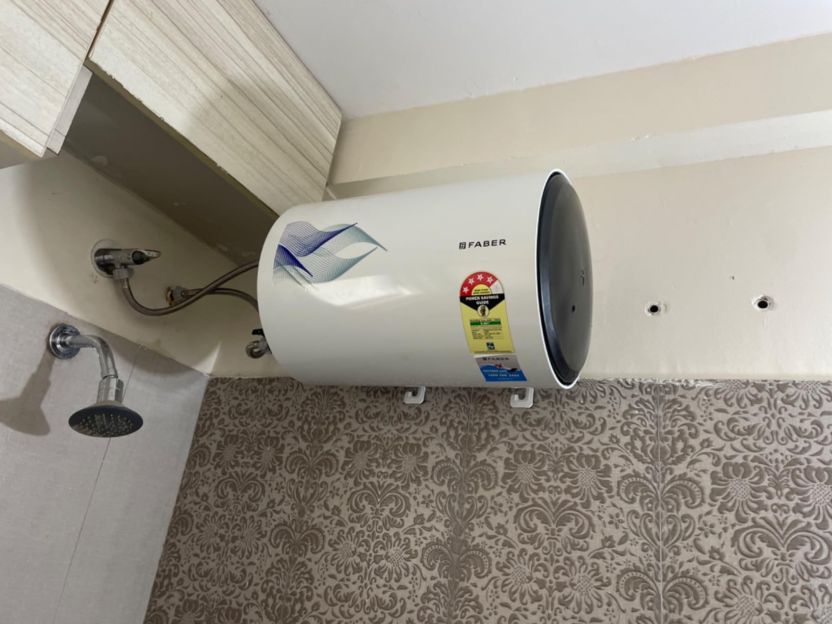 Buy Faber Jazz 15L Horizontal (LH) Storage Water Geyser | 12 Safety ...