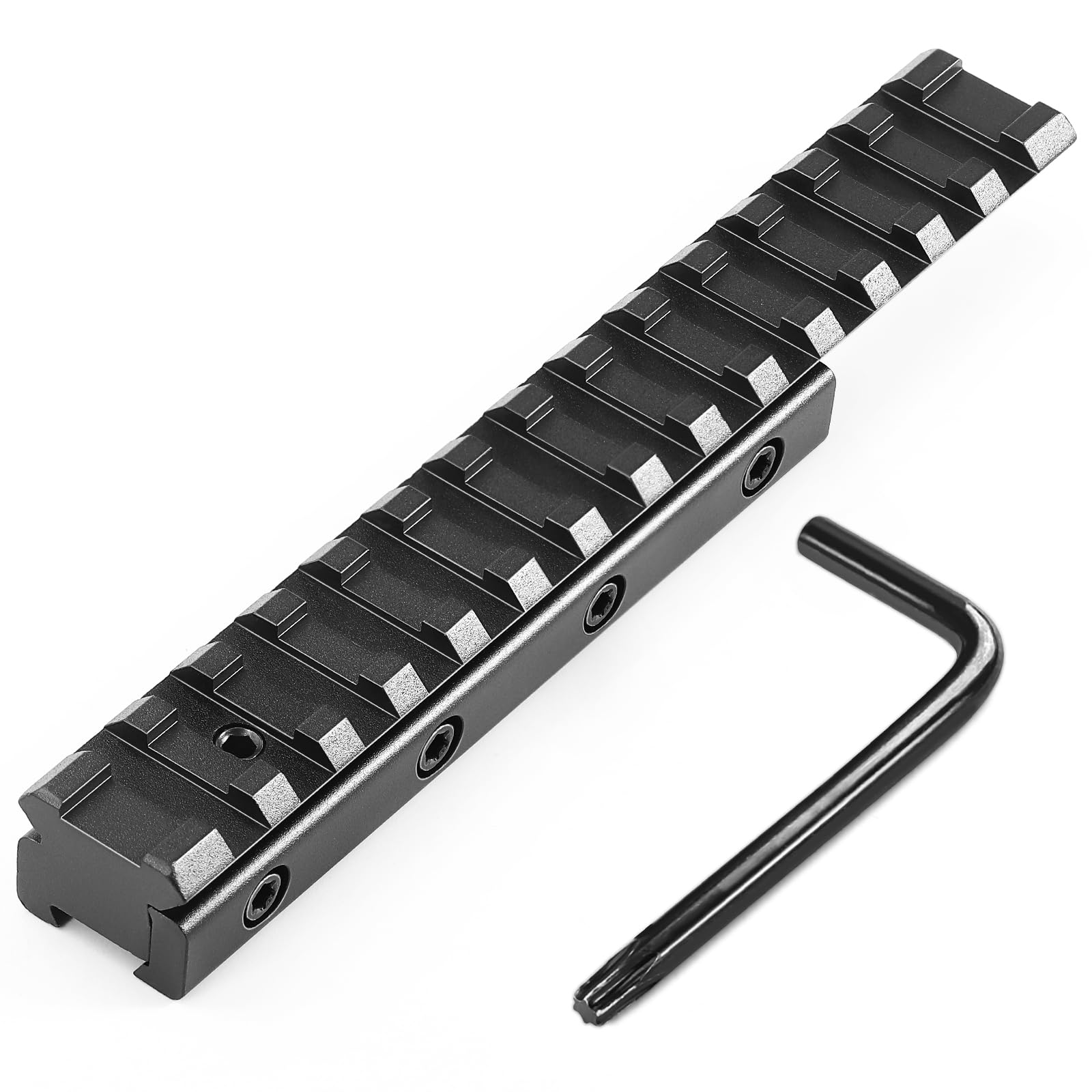 Dovetail to Picatinny Rail Adapter, 11mm Dovetail to 21mm Picatinny ...