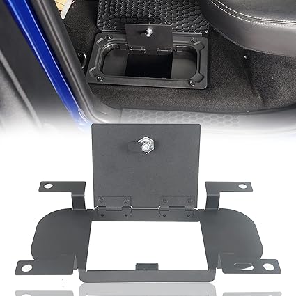 Amazon.com: u-Box RAM Rear Seat Floor Locking Storage Box Security Lid ...