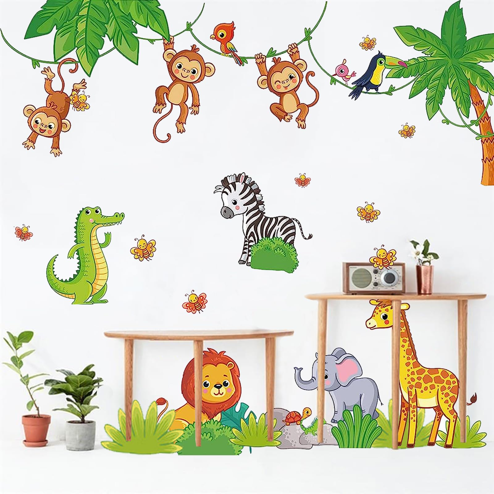 Paquete de 2 Pegatinas Decorativas para Pared, Calcomanías de Pared de ...