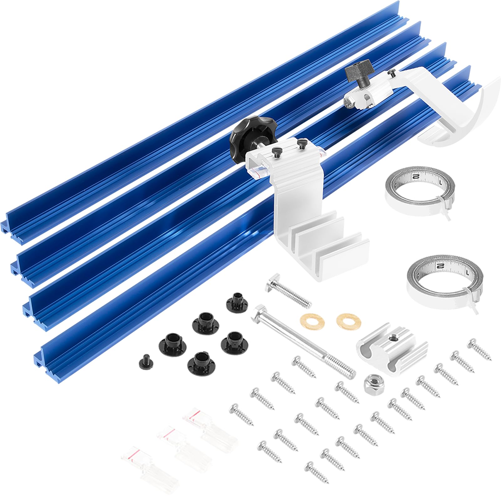 KMS8000 Precision Track and Stops Kit Measuring Tools Work with Miter ...