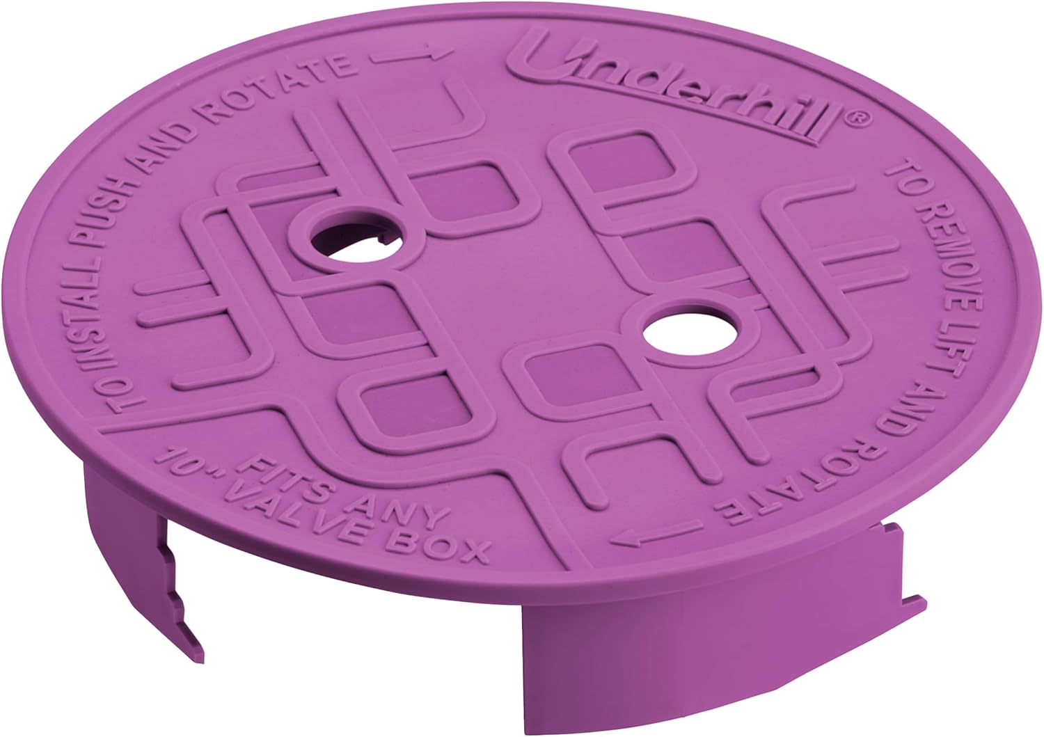 Amazon.com : Underhill Sprinkler Valve Round Box Lid, VersaLid 10 Inch ...