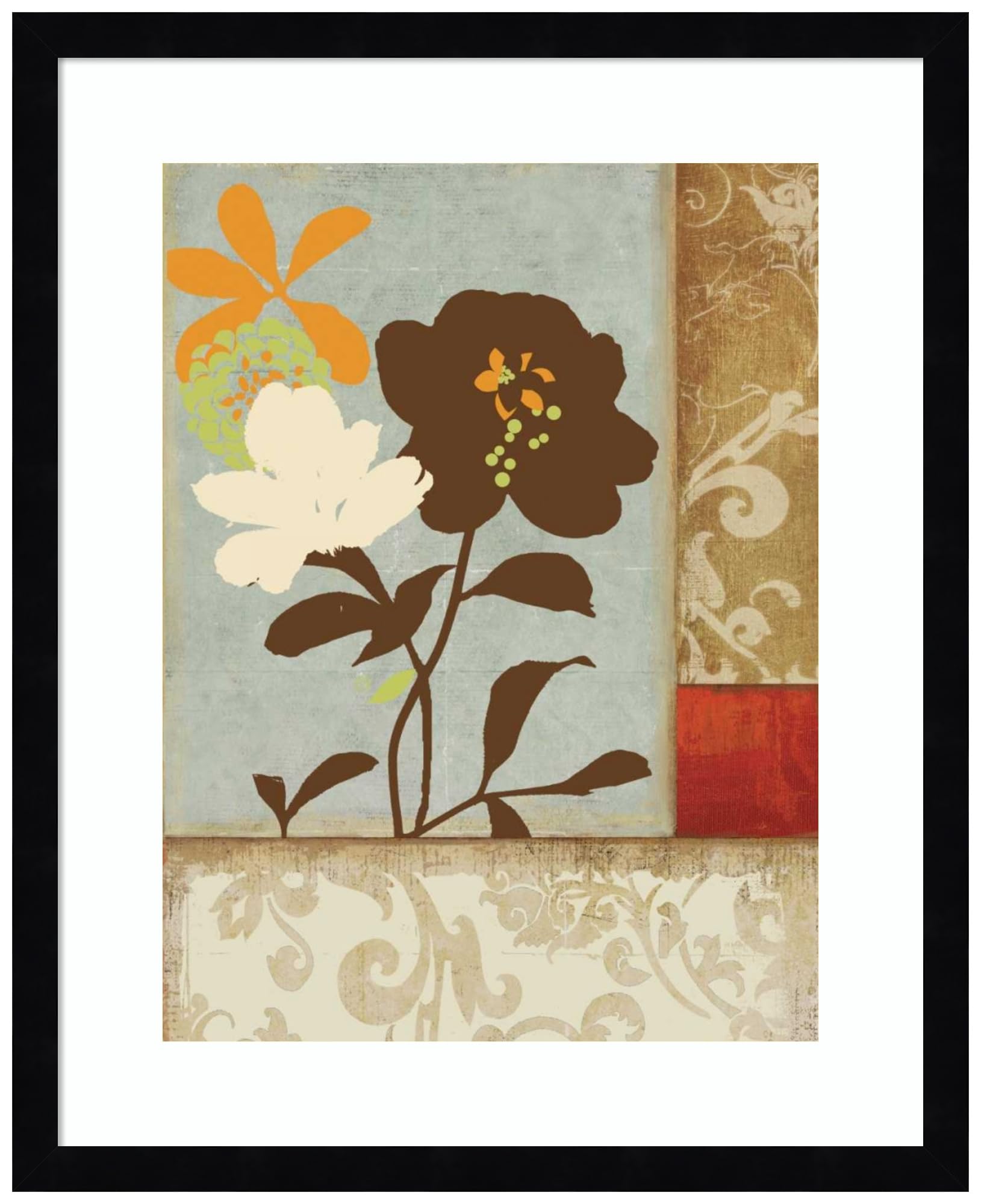 Frame Damask Print