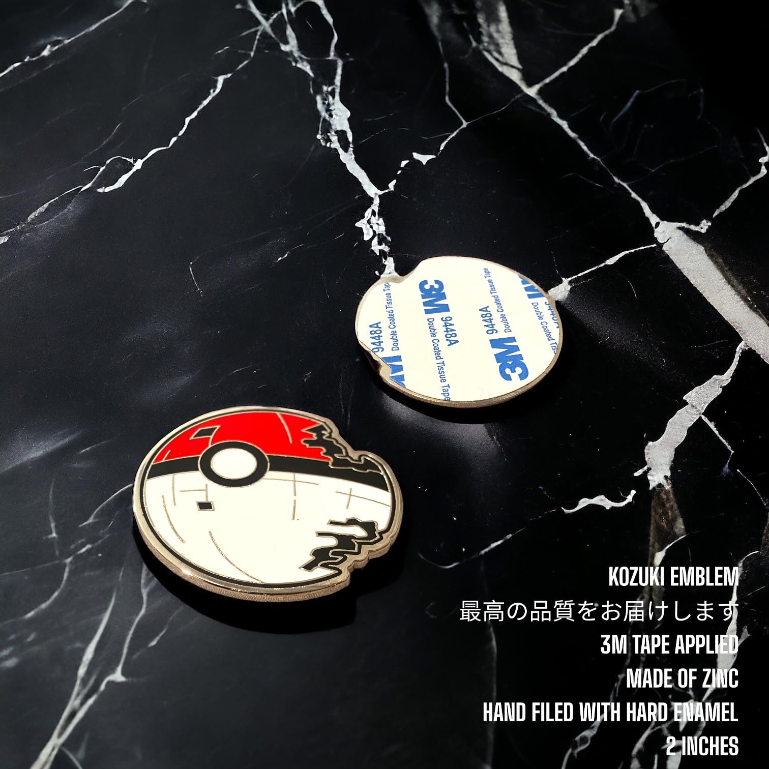 Snapklik.com : Anime Emblem For Car Anime Metal Sticker Anime Enamel ...