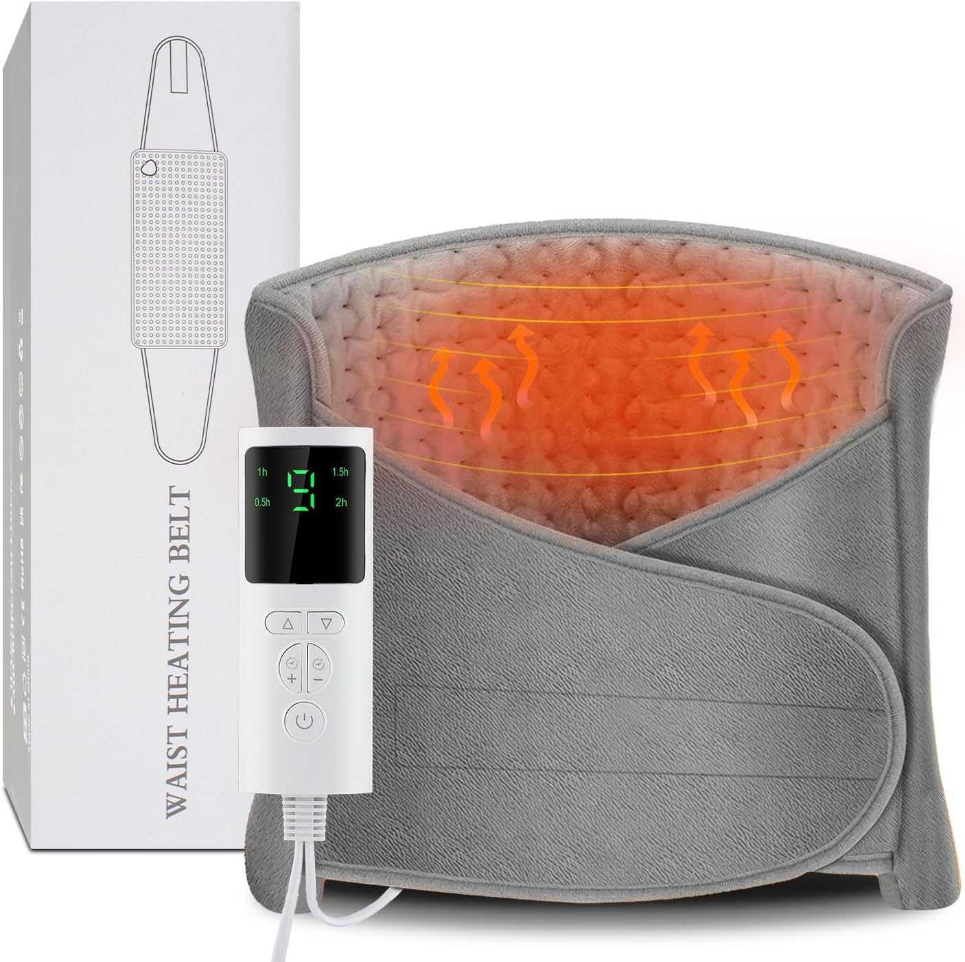 Amazon.com: Heating Pad for Back Pain Relief Period Cramps, Electric ...