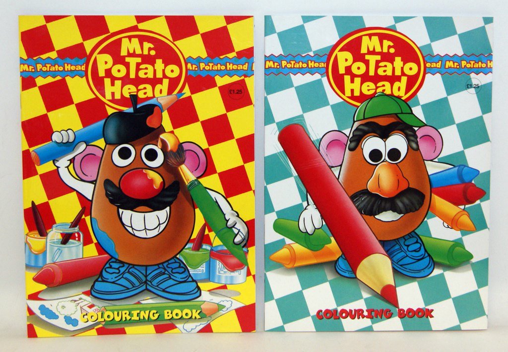 Mr. Potato Head: Colouring Book: unknown author: 9781858305745: Amazon ...