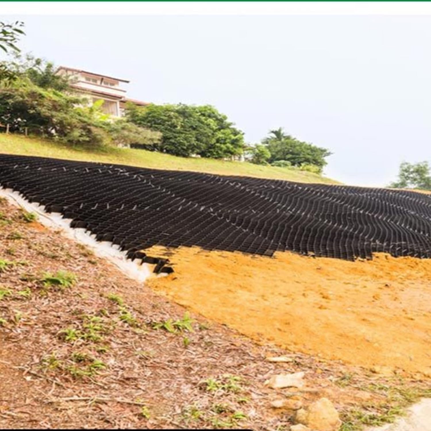 Driveway Grid System, Pea Gravel Mud Control Grids/Permeable Pavers ...