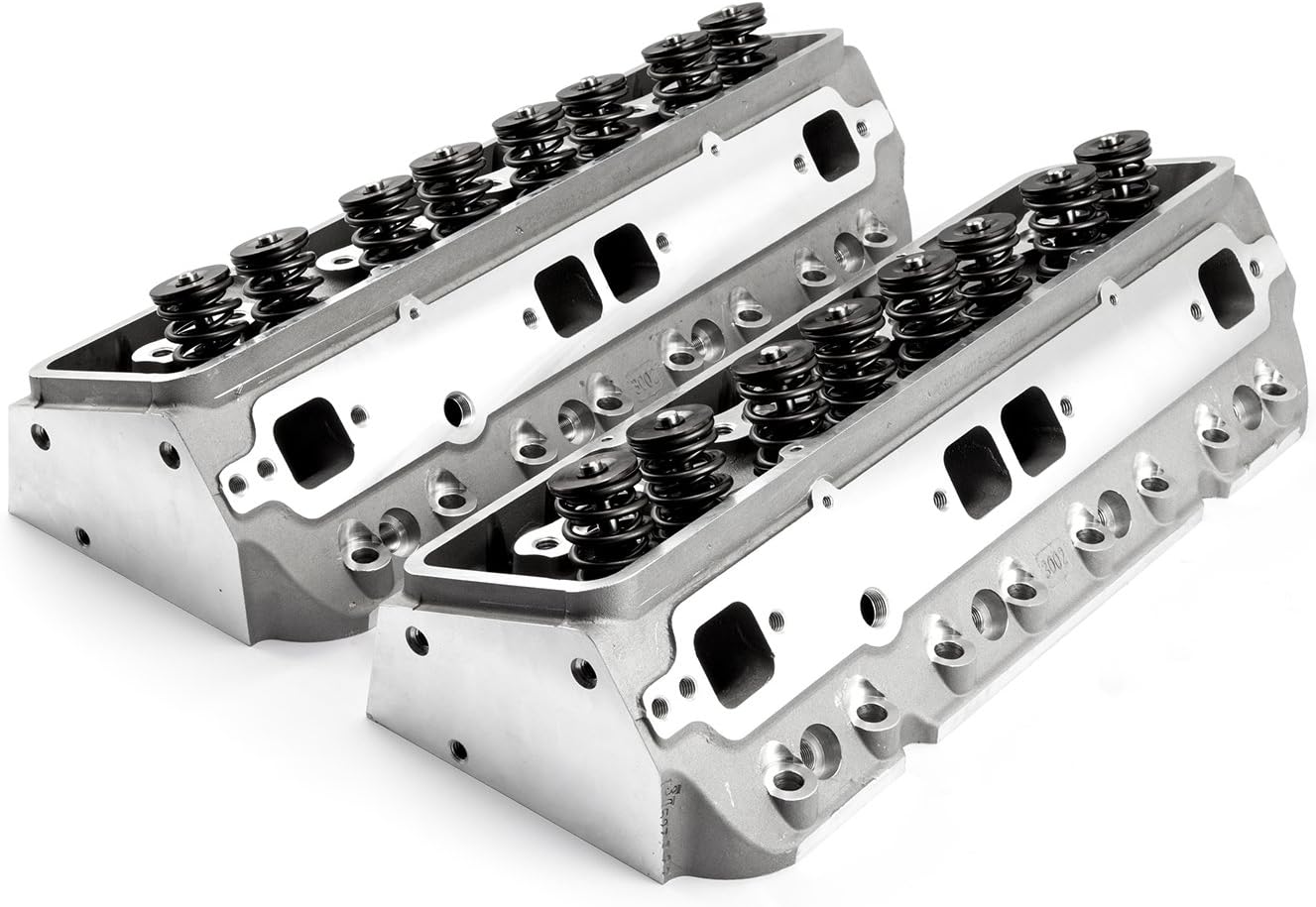 Amazon.com: NEW 5.7 OHV V8 Cylinder Head PAIR SBC 350 VORTEC L31 ...