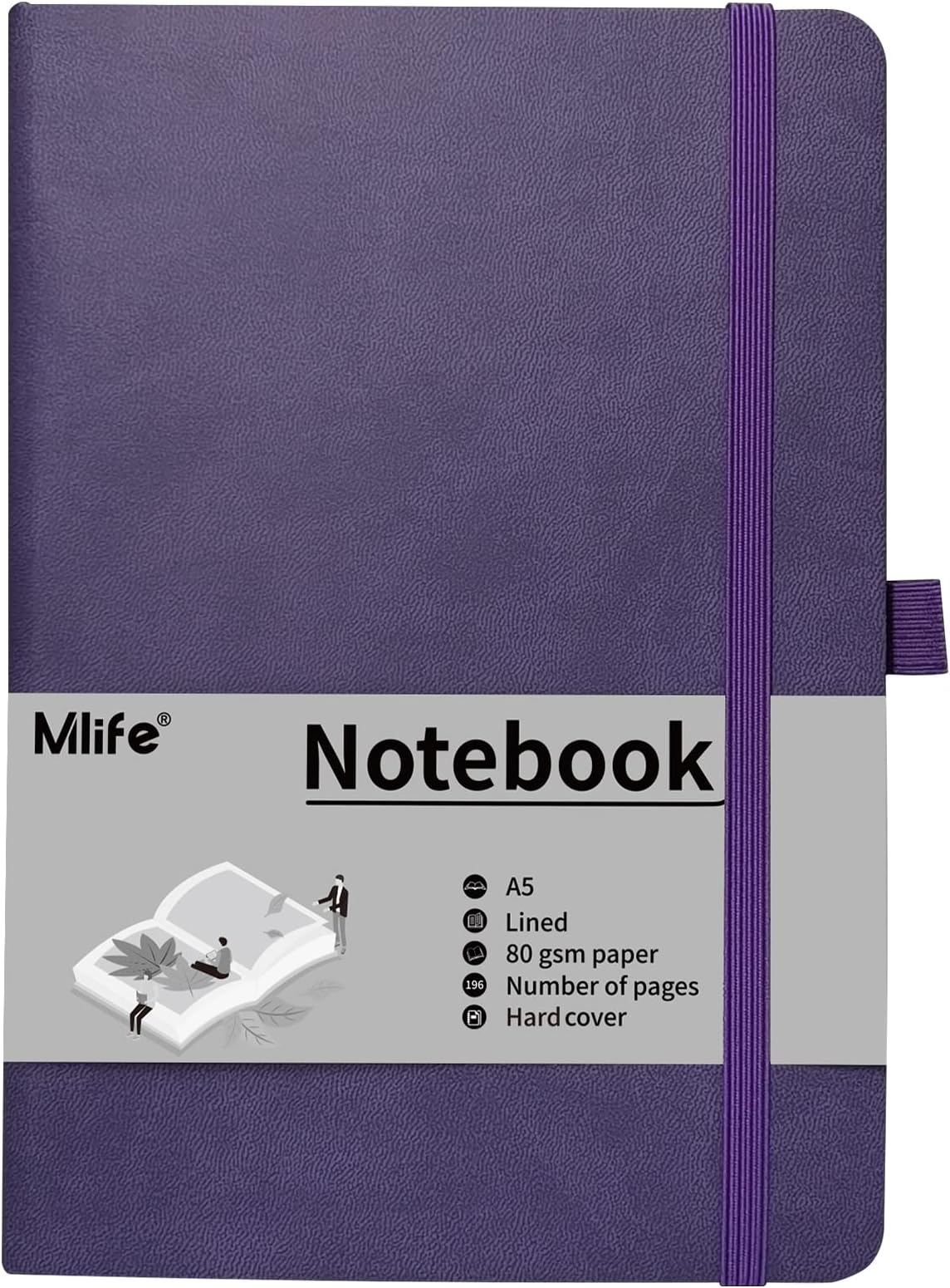 Amazon.com : Ruled Notebook/Journal - Classic Lined Journal/Notebook, 5 ...