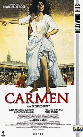 Carmen [VHS] : Julia Migenés-Johnson, Plácido Domingo, Ruggero Raimondi ...