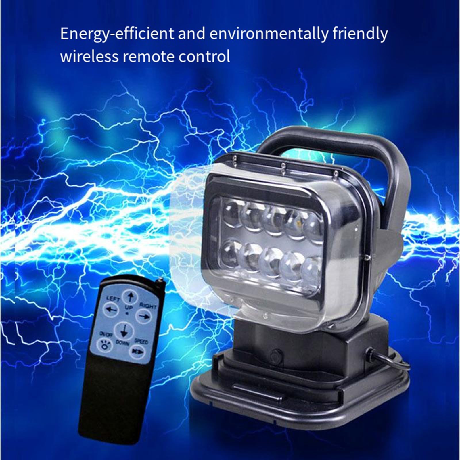 Remote Control Vehicle Spotlight YIYIBYUS Marine Spot Light Remote