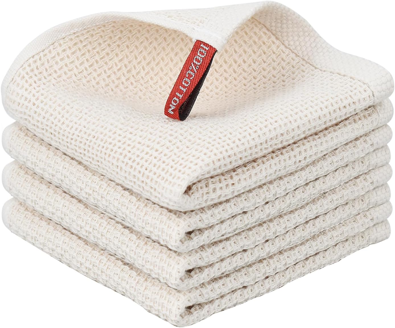 Amazon.com: Washcloths 24 Pack 100% Cotton 12 x 12 Inches (White ...