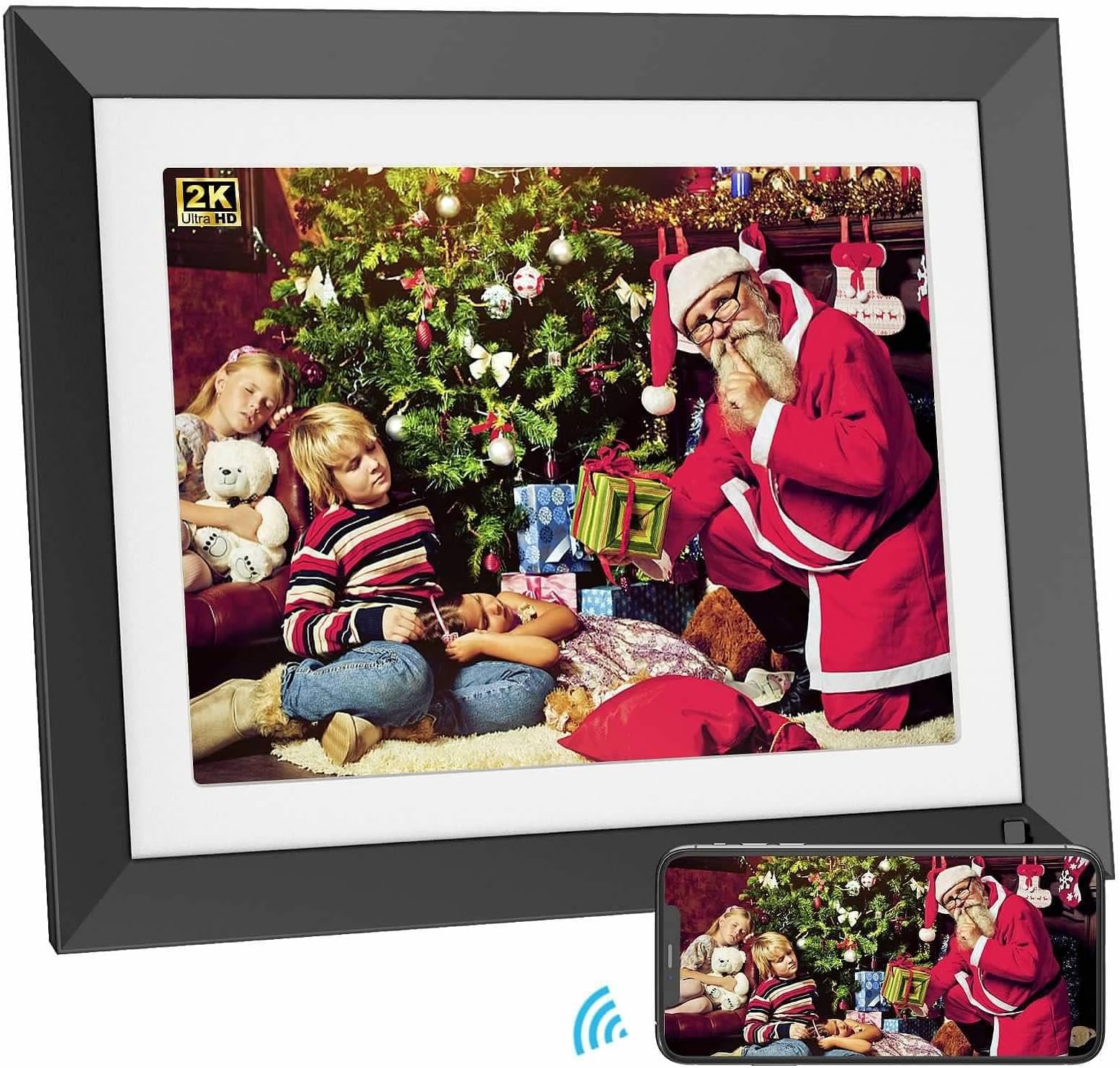Amazon.com : FULLJA 11” 2K Smart Digital Picture Frame 32GB - WiFi ...
