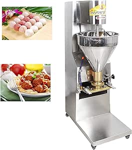 INTBUYING Commercial Meatball Forming Machine Stainless Steel Automatic Meatball Maker Beef Fish ...