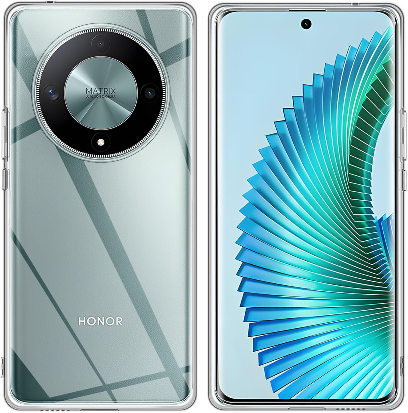 Pkila Case for HONOR Magic 6 Lite 5G Protective Silicone Cover Anti ...