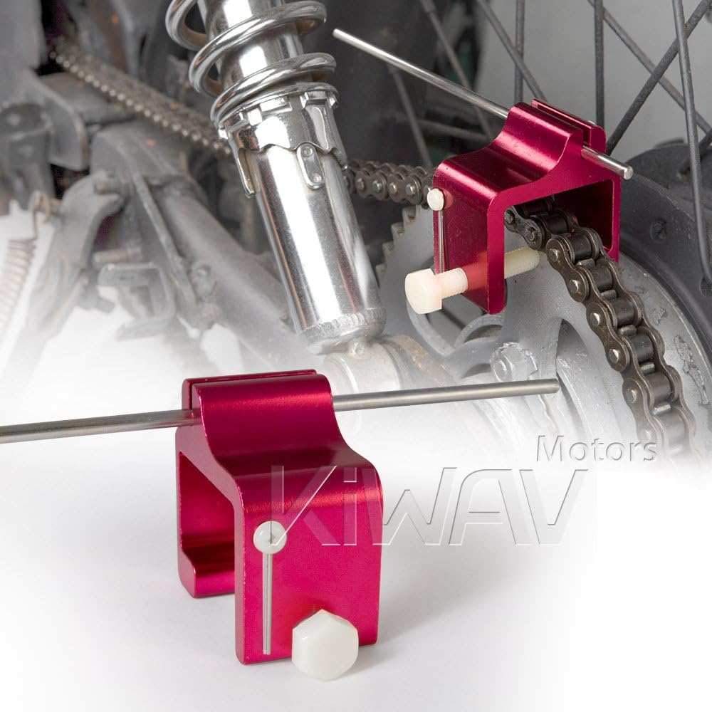 KiWAV Motorcycle Chain Alignment Tool : Amazon.co.uk: Automotive