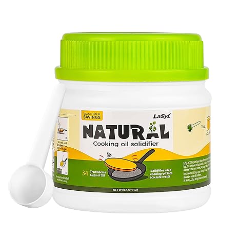 Amazon.com: LaSyL Natural Cooking Oil Solidifier Powder, Harden Up to 2 ...