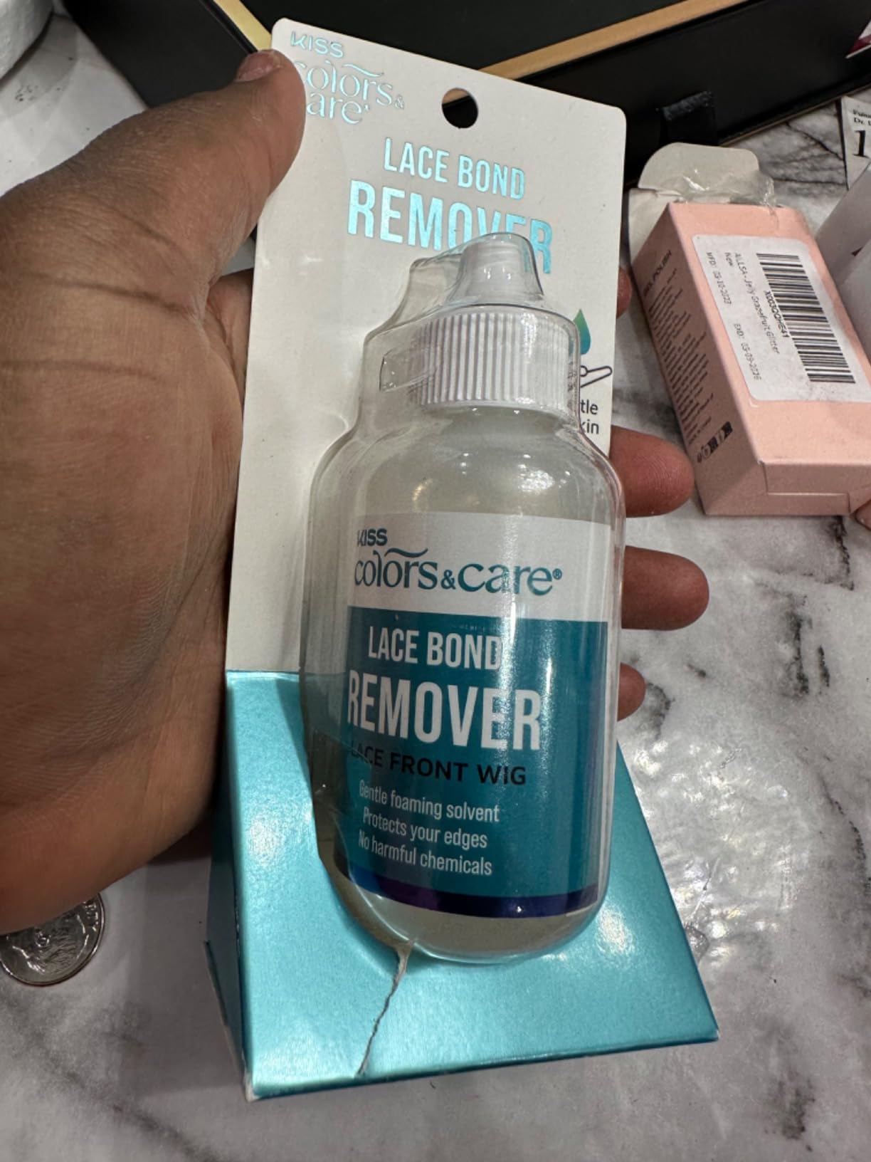 Amazon.com: KISS Colors & Care Extreme Hold Wig Lace Bond Remover, 2.03 ...