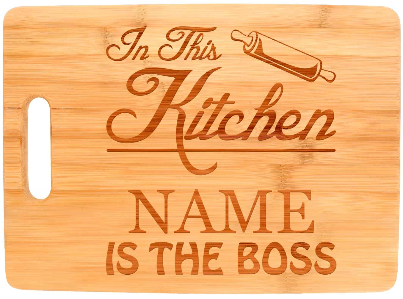 Amazon.com: Custom Cooking Gift Custom Text Personalized Name Kitchen ...