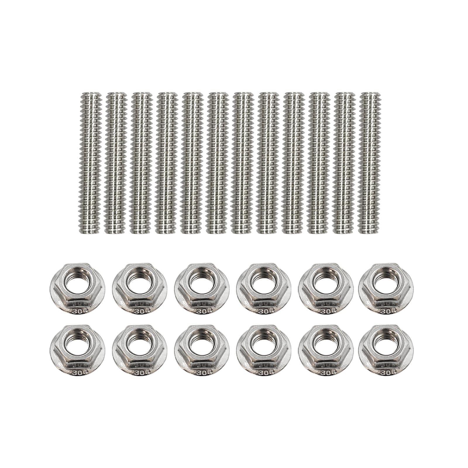 Amazon.com: QGHAUC Valve Cover Stainless Steel Stud Kit Bolts ...