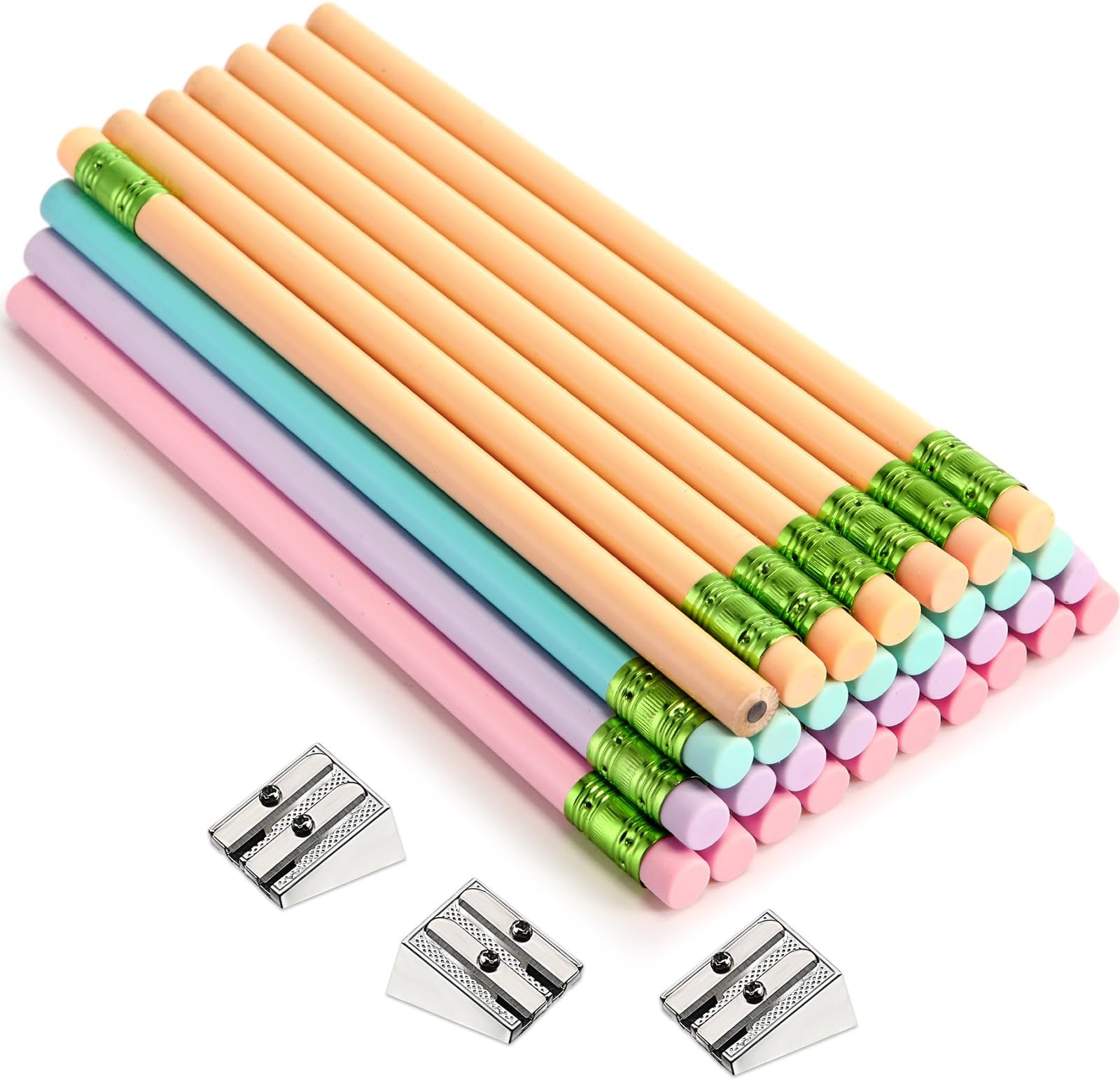 Amazon.com : Fainne 48 Pcs Fat Pencils Jumbo Big Thick Large Pencils ...