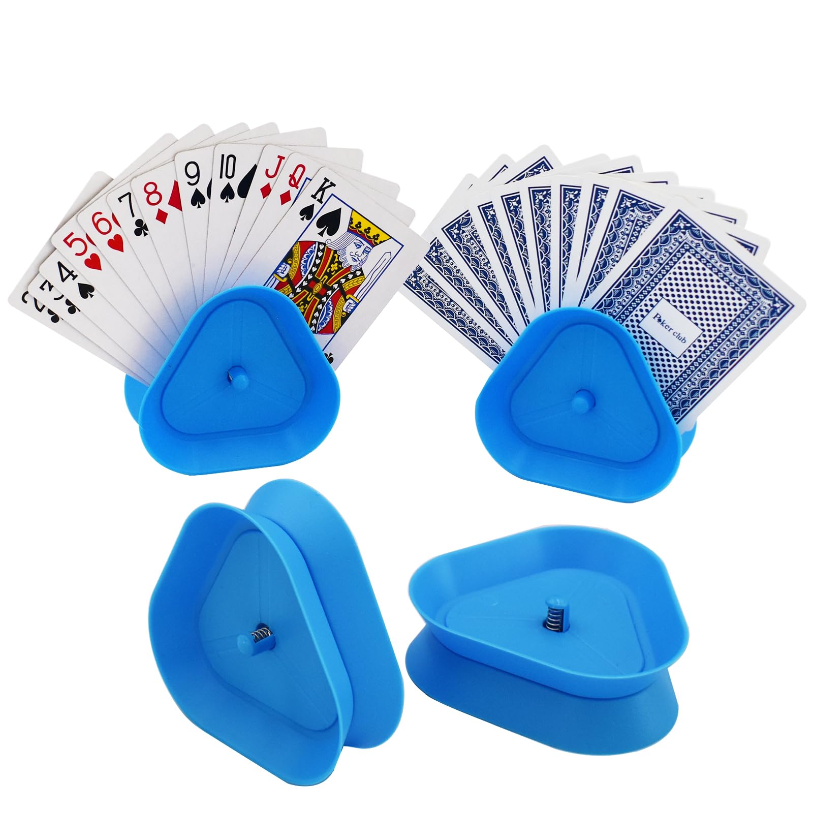 Amazon.com: Yuanhe Playing Card Hand Holders - Triangle Shaped Hands ...