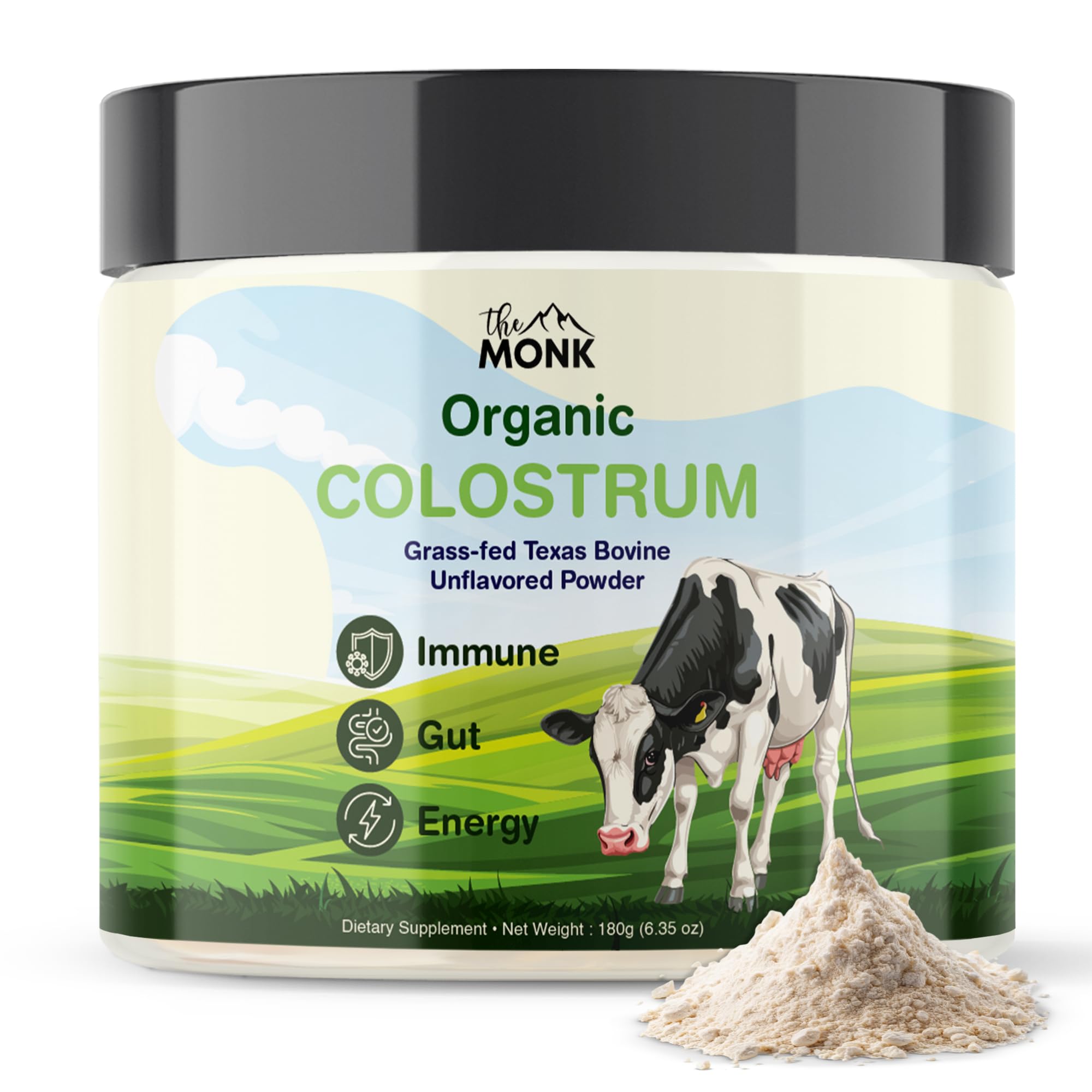 Amazon.com: Colostrum Supplement - Grass Fed Texas Bovine Whole ...
