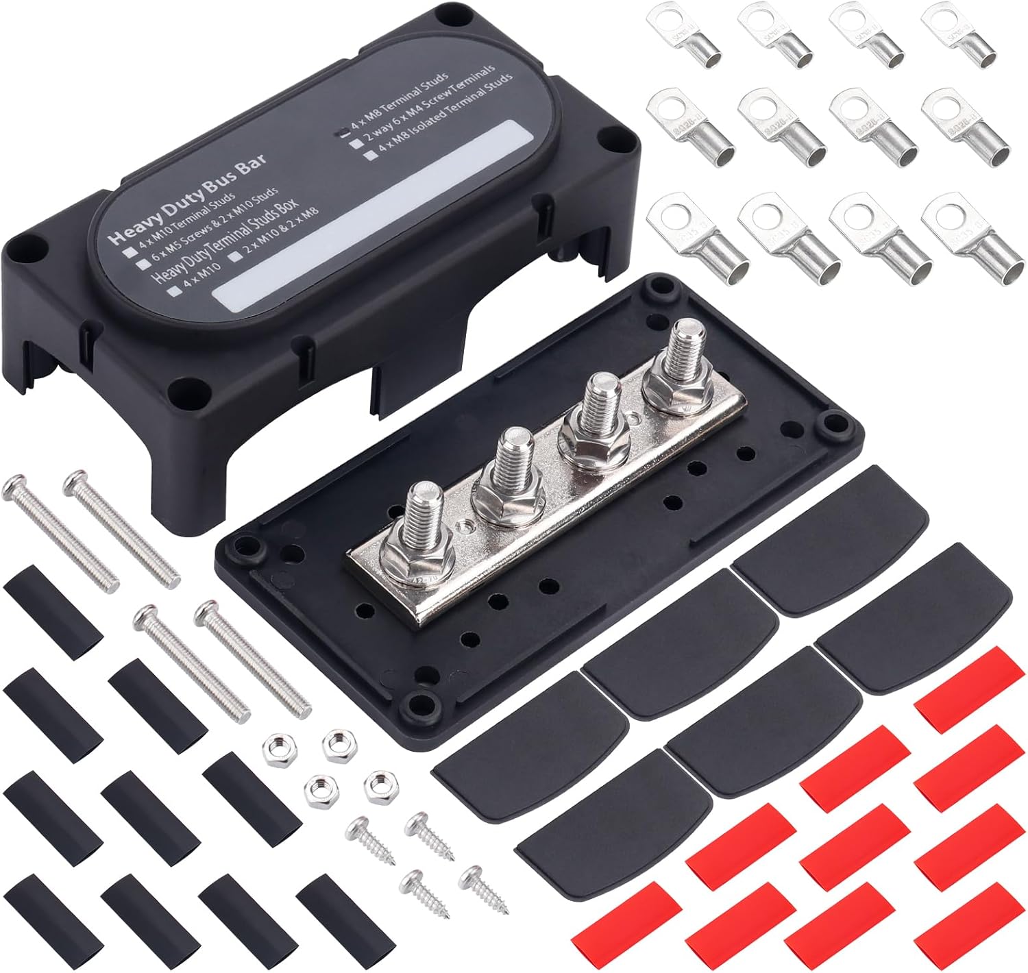 Amazon.com: 300A Heavy Duty Module Bus BAR 12V 24V 48V DC Power ...