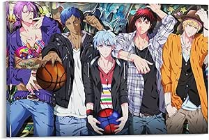 Amazon.com: Kuroko's Basketball Anime Posters Wall Art Poster Scroll ...