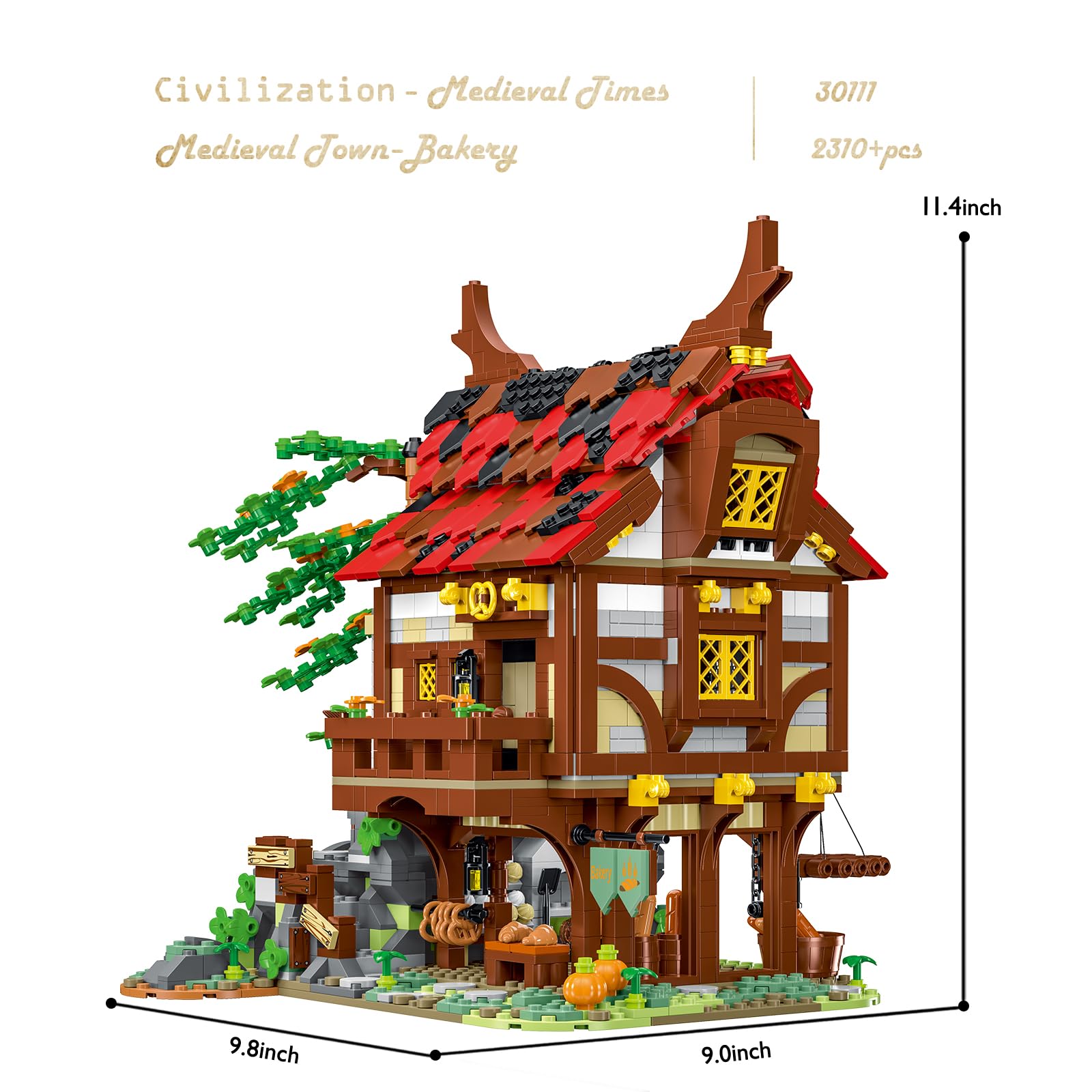 Medieval Bakery House Design