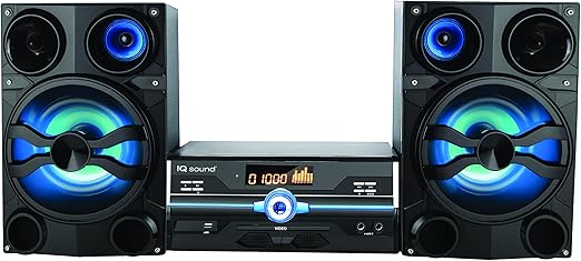 Amazon.com: IQ Sound IQ-9000BT Premium 160W Hi-Fi Audio System with ...