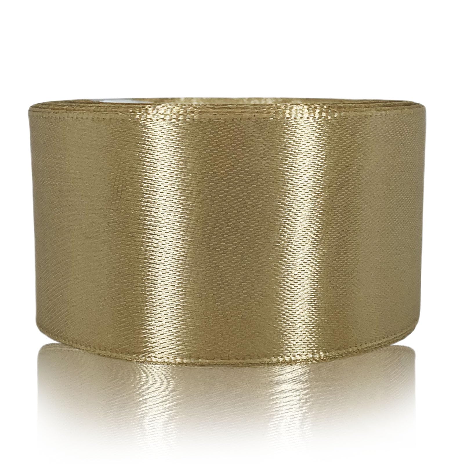 50mm Champagne Gold Ribbon for Gift Wrapping,Ribbons for Crafting 22M ...